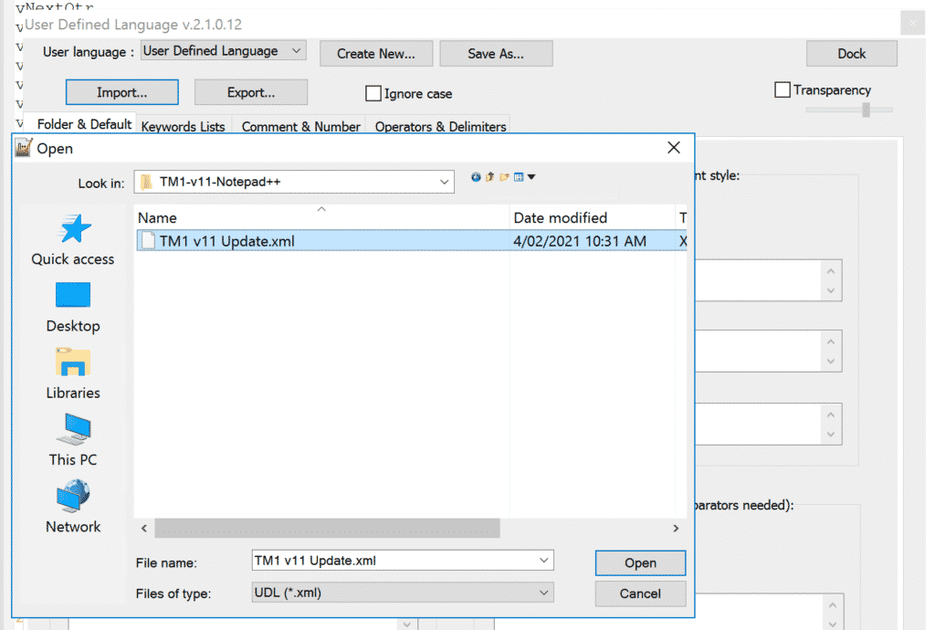 Notepad++ for TM1 Rules & TI - Download - Updated! - Exploring TM1