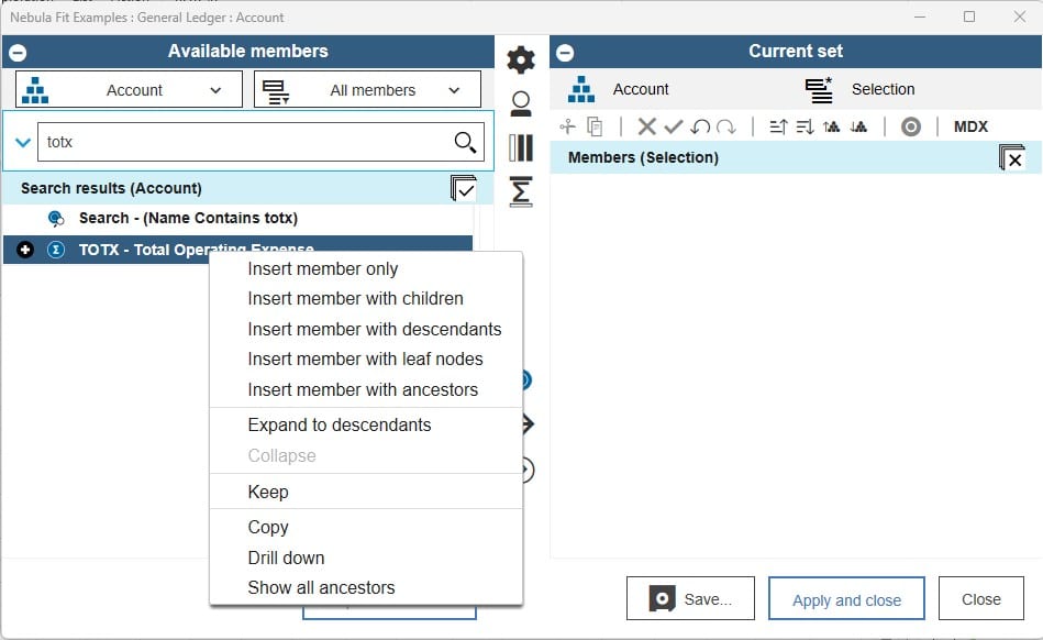 Filter MDX Function in Planning Analytics - Exploring TM1