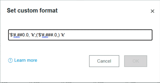 How To Format Values In Planning Analytics Workspace Exploring Tm1