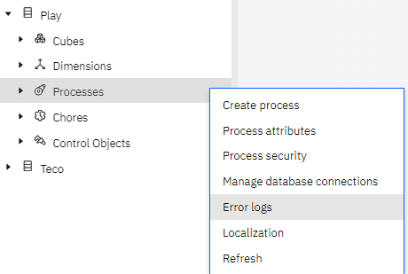 View Logs in Planning Analytics as a Service - Exploring TM1